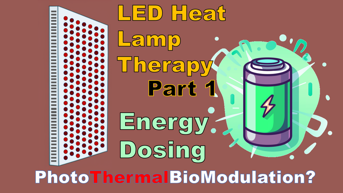 LED Heat Lamp Therapy Part 1: Energy Dosing – GembaRed