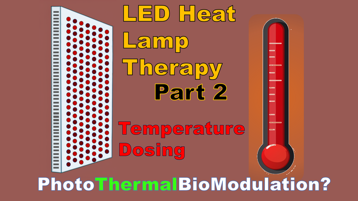 LED Heat Lamp Therapy Part 2: Temperature Dosing – GembaRed